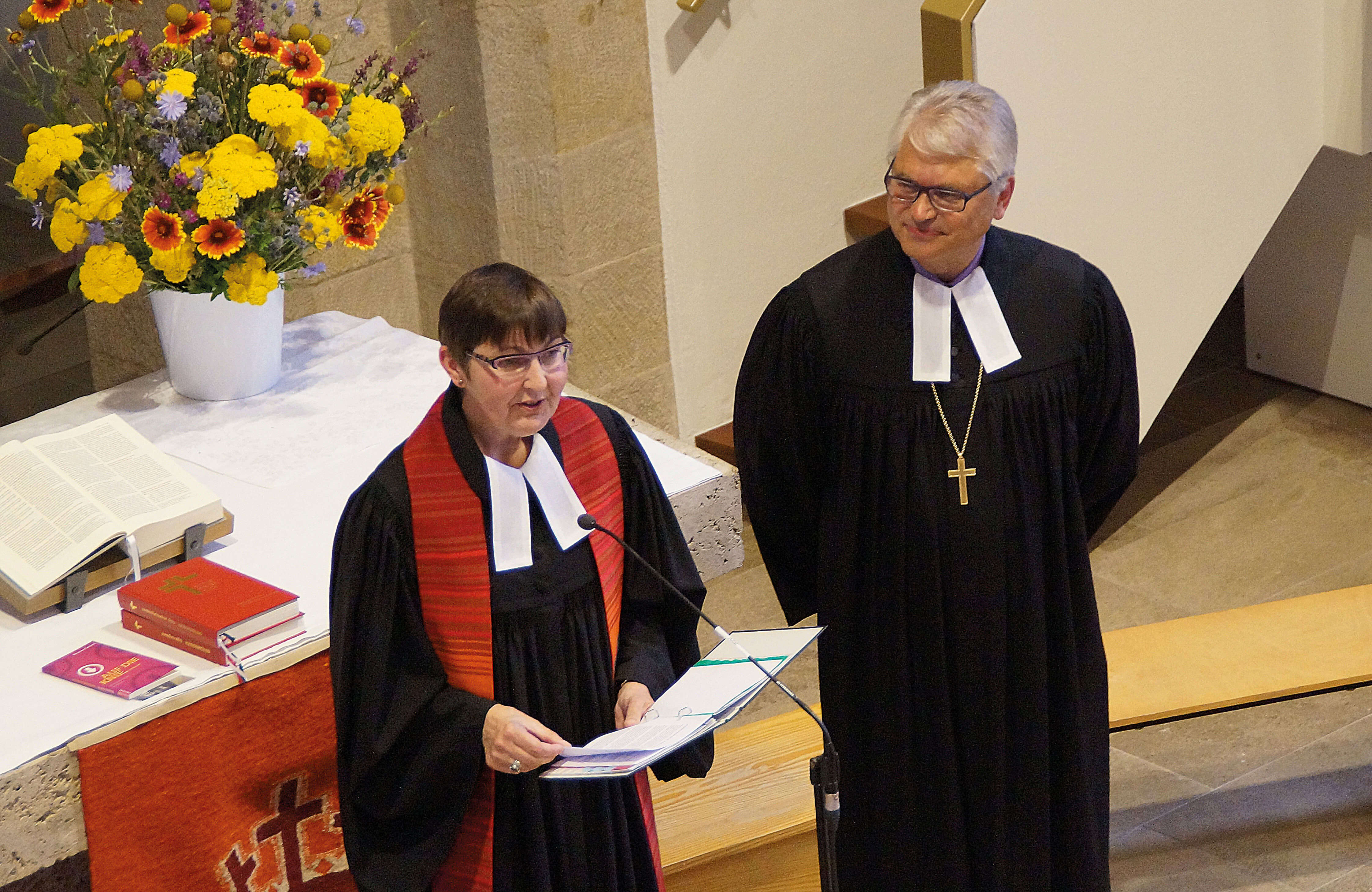 Investitur von Dekanin Dr. Brigitte Müller - ZaberBote